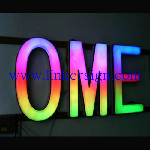 Rgb Colour Led Crystal Sign, High Quality Rgb Colour Led Crystal Sign ...