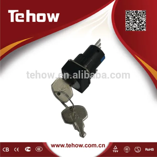 2-position Locked Selector Switch/key Switches, High Quality 2-position ...