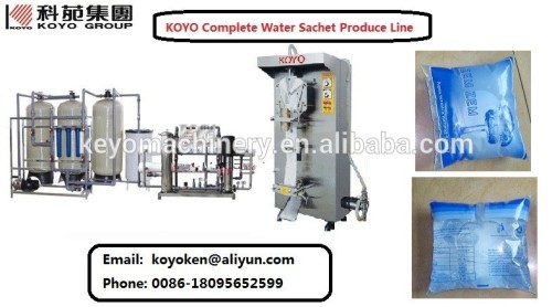 Koyo Complete Water Sachet Produce Line, High Quality Koyo Complete ...