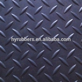 Diamond Rubber Sheet Rubber Floor Mat Anti Slip Rubber Mat, High ...