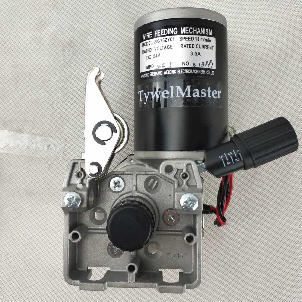 Wire Feeder Dc 24v Double Drive Welding Wire Feeding Assembly Zk 76zy ...