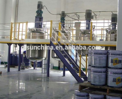 Solvent-based Paint Complete Production Line, High Quality Solvent ...