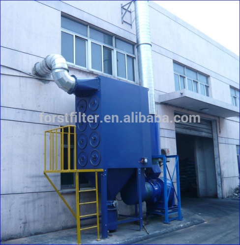 Forst Horizontal Installed Filter Cartridge Dust Collector, High ...