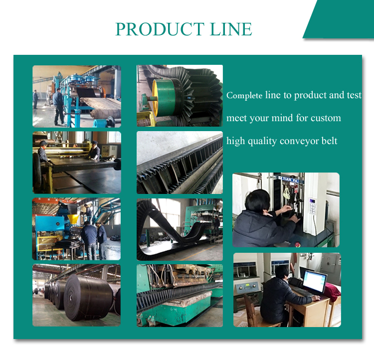 Ep500 4 Layer Rubber Conveyor Belt For Coal Mining, 10mm Thick, High ...