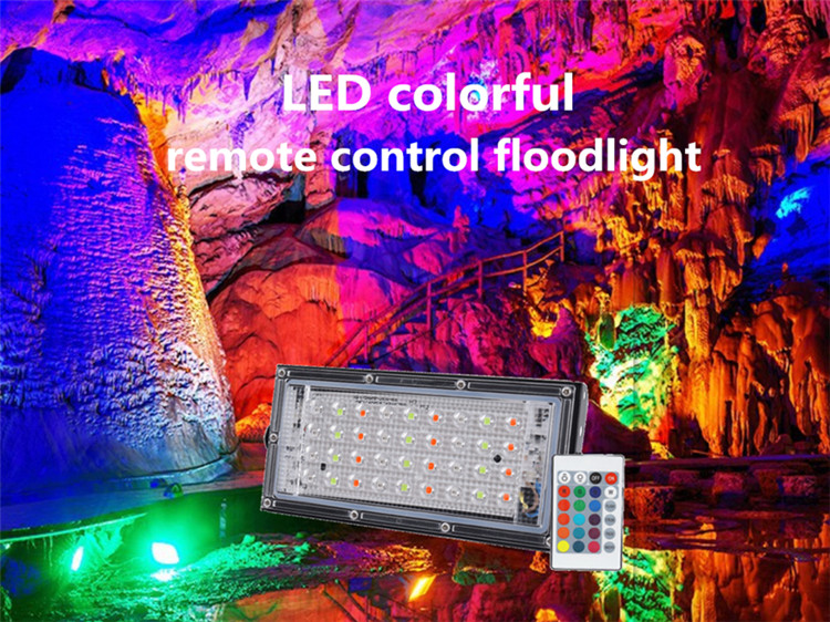 Colorful Waterproof Led Flood Light With Lens Bead, High Quality ...