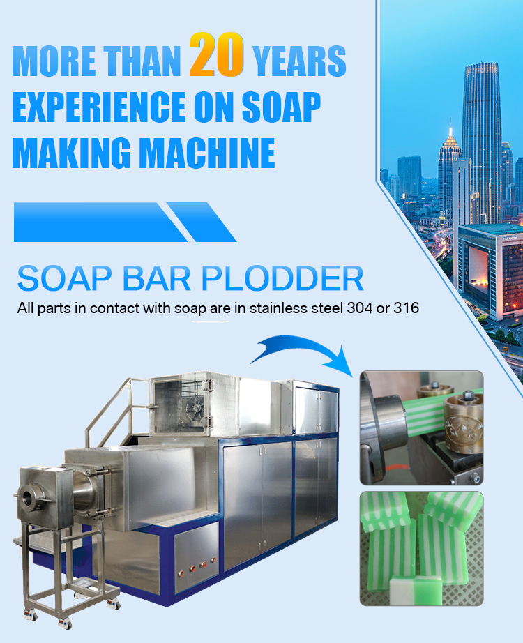 Industrial Laundry Soap Machines: Duplex Plodder And Liquid Soap ...