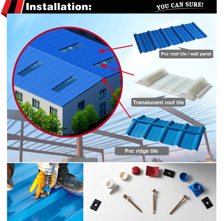 항 -uv 유연성 플라스틱 Apvc 지붕 시트, Bossgoo.com의 고품질 항 -uv 유연성 플라스틱 Apvc 지붕 시트