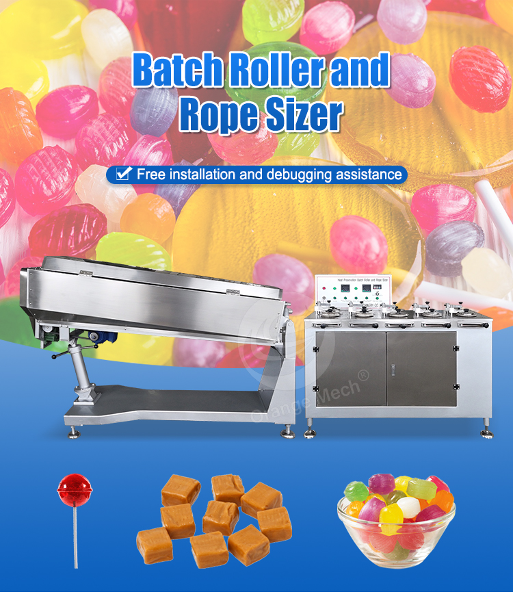Orme Hard Candy Batch Roller Rope Sizer Machine, High Quality Orme Hard ...