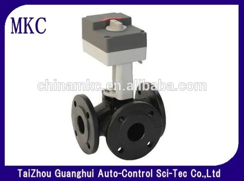 Dn80 Cast Iron Rotary Mixing Valve, High Quality Dn80 Cast Iron Rotary ...