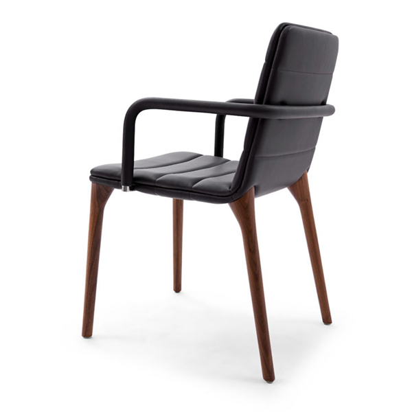 Metal Tube Armrests Pit Dining Chair, High Quality Metal Tube Armrests ...