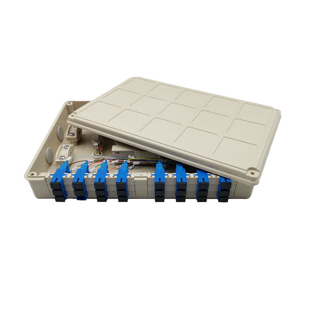 Wall Mount Fiber Optic Terminal Box 24 Cores, High Quality Wall Mount ...
