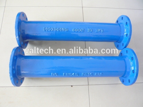 Ductile Iron Single Flanged Pipe With Puddle Flange, High Quality ...