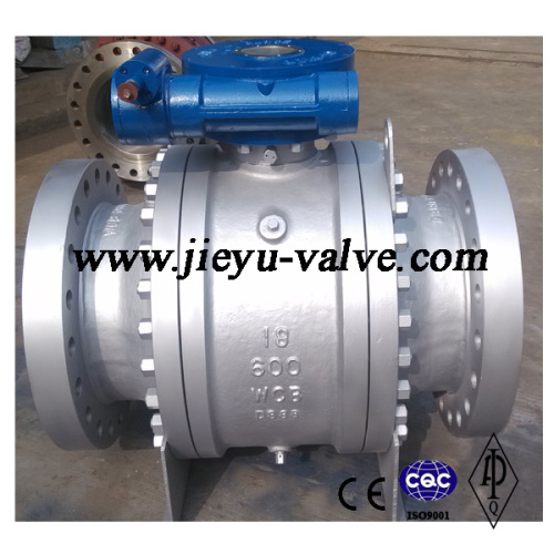 Api 6d Cast Steel 3pc Trunnion Ball Valve, High Quality Api 6d Cast ...
