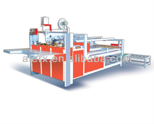 Lum Semi-auto Corrugated Cardboard Folder Gluer Machine/box Making ...