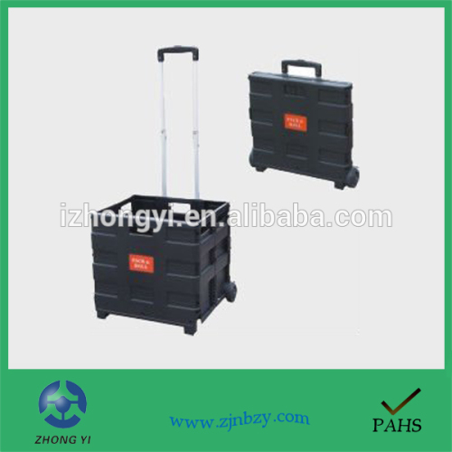 Plastic Foldable Box Trolley, High Quality Plastic Foldable Box Trolley ...