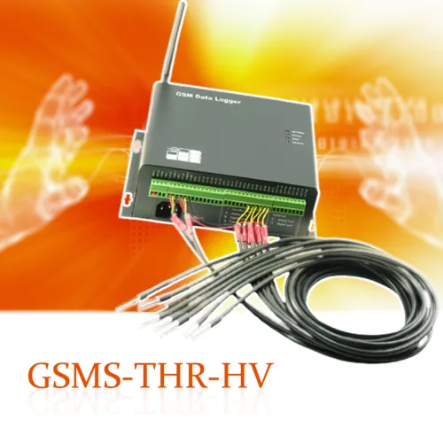 Multipoint Temperature Sensor With Gsm Data Logging High Quality