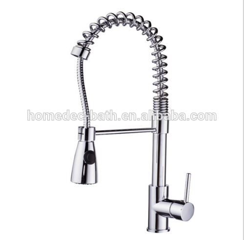 360 Degree Swivel Spring Loaded Pull Out Kitchen Faucet, High Quality ...