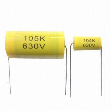 Metalized Radial Polypropylene Axial Film Capacitor With Long Lifespan ...