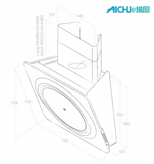 Kitchen Suction Hoods 750, High Quality Kitchen Suction Hoods 750 on ...