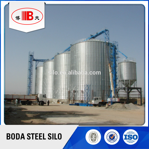 Complete Hot Galvanized Steel Grain Storage Silo, High Quality Complete ...