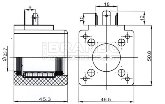 Eaton Vickers Type Coil 507848 24VDC 507847 12VDC China Manufacturers ...