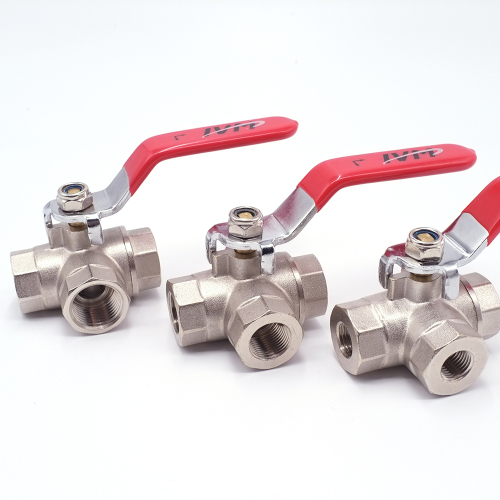 Brass 3 Way Ball Valve คุณภาพสูง Brass 3 Way Ball Valve บน bossgoo.com