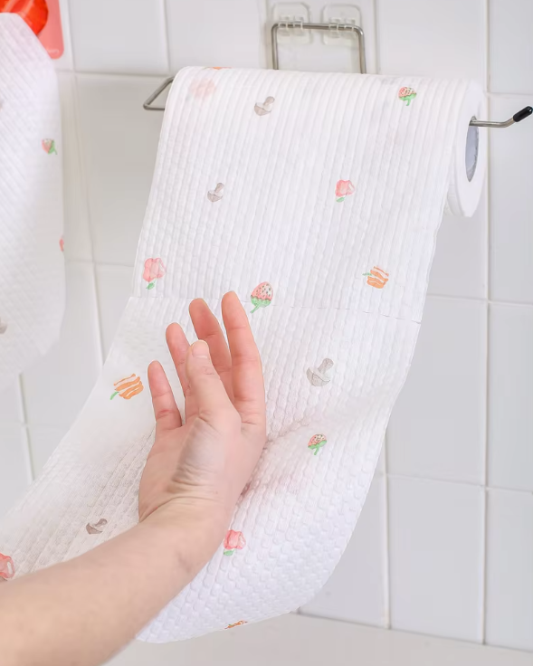 Wholesale Remove Oil Pollution Kitchen Cleaning Paper Rolls, High ...