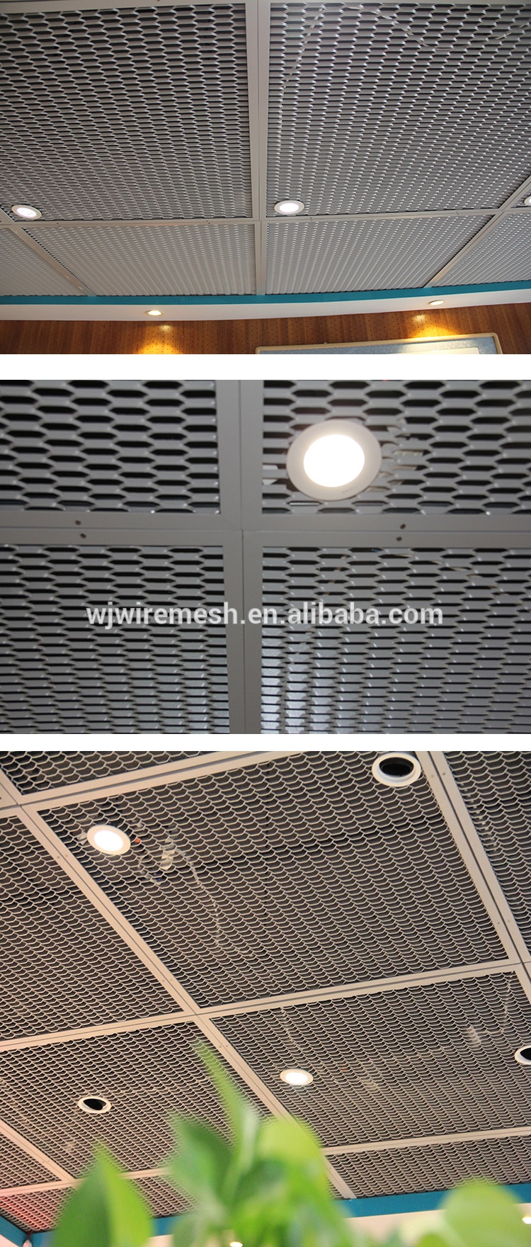 Aluminum Expanded Metal Wall Panels For Decorative Cladding, High ...