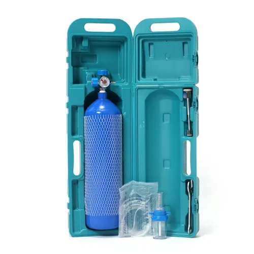 Hospital Portable 4l Medical Oxygen Cylinder Set, High Quality Hospital ...