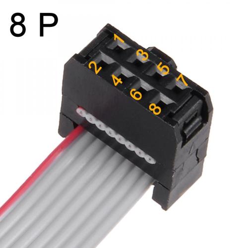 8p Idc 플랫 케이블 그레이 피치 1.27mm, Bossgoo.com의 고품질 8p Idc 플랫 케이블 그레이 피치 1.27mm