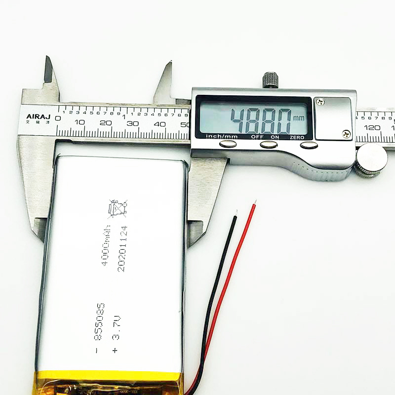 4000mah 3.7v Rechargeable Li-ion/li-polymer Battery 855085 805080, High ...