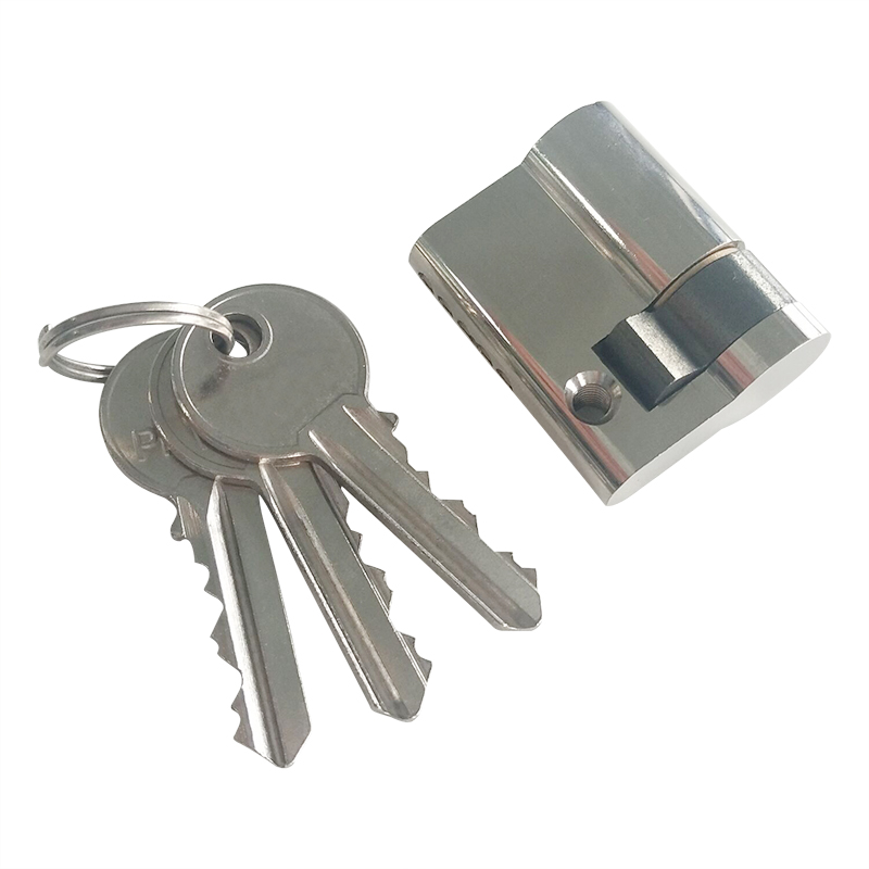 Euro Profile Brass Key Half Door Lock Cylinder, High Quality Euro ...