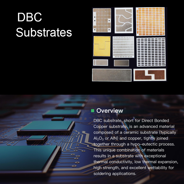 Aluminum Oxide Dbc Ceramic Substrate/sheet (copper Bonded), High ...