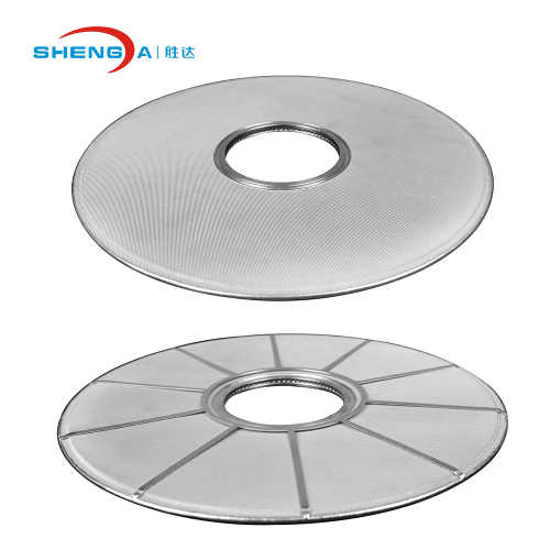 Sintered Stainless Steel Fiber Leaf Disc Filter, High Quality Sintered ...