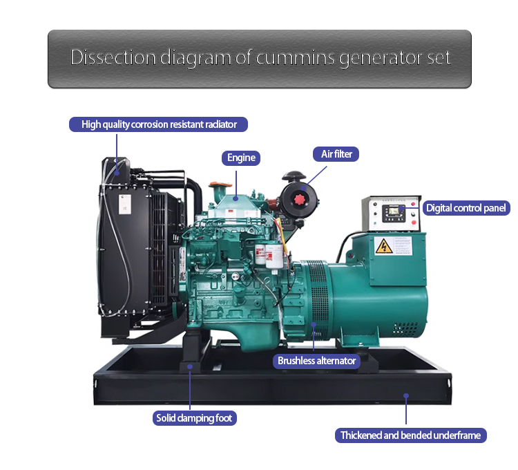 Cummins Small Heavy Duty Compact 100kva 450kw 700kva Silent Diesel ...