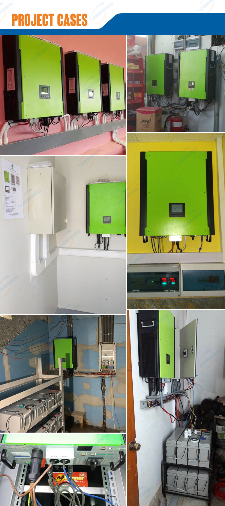 10kw Off Grid And Grid Tied Solar Hybrid Inverter Systems, High Quality ...