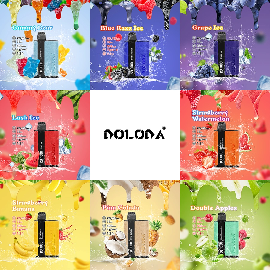 Doloda Db 7000 Puffs Vape แบบใช้แล้วทิ้งดั้งเดิม คุณภาพสูง Doloda Db ...