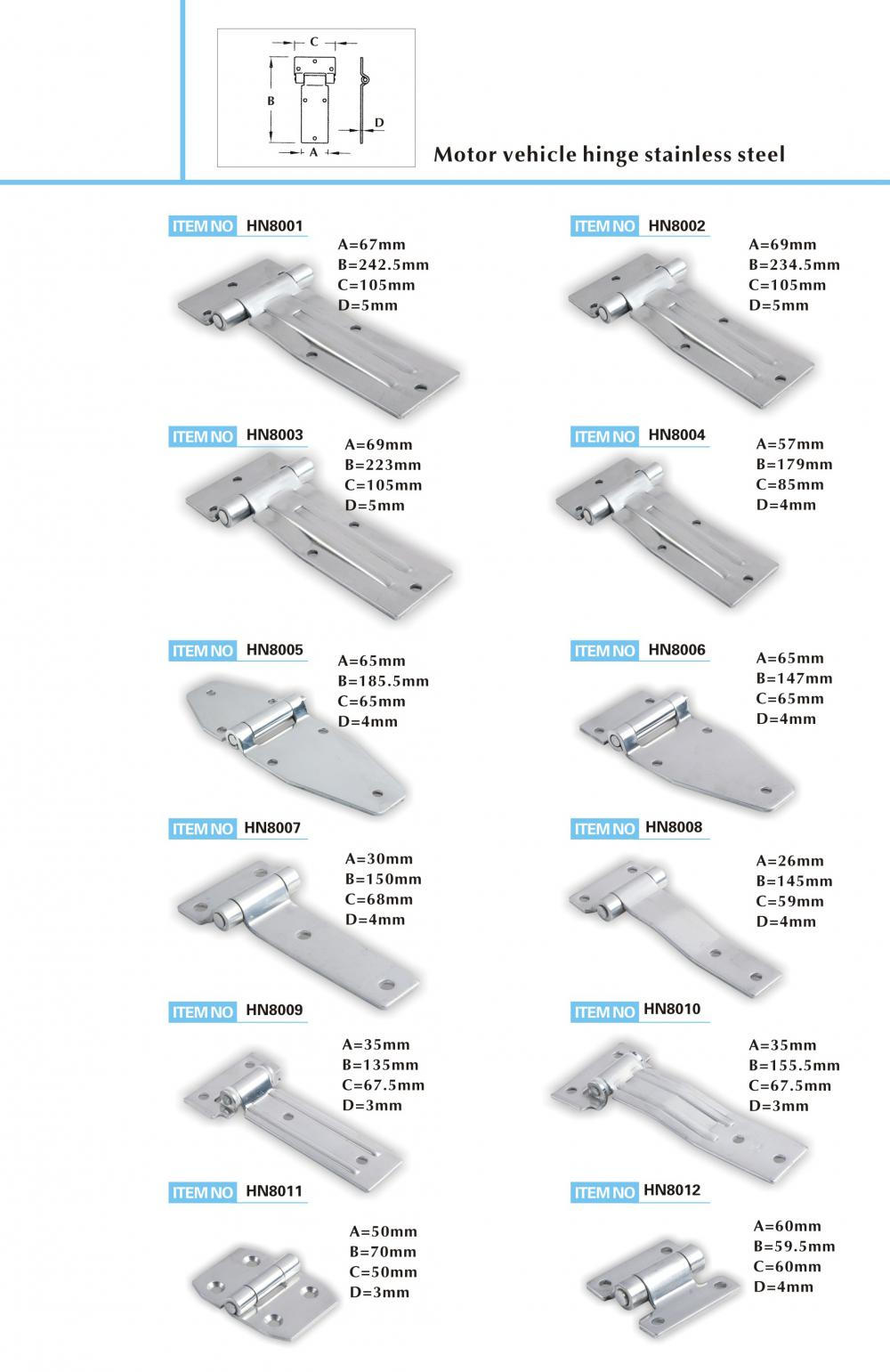 Van Vehicle Connecting Hinge With Factory Price, High Quality Van ...