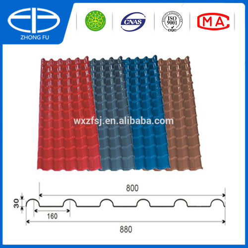 Asa Engineering Plastic Coated Pvc Roofing Sheets, High Quality Asa ...