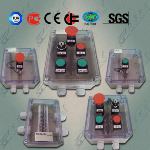 Pc Waterproof Control Button Box With Ce, High Quality Pc Waterproof ...