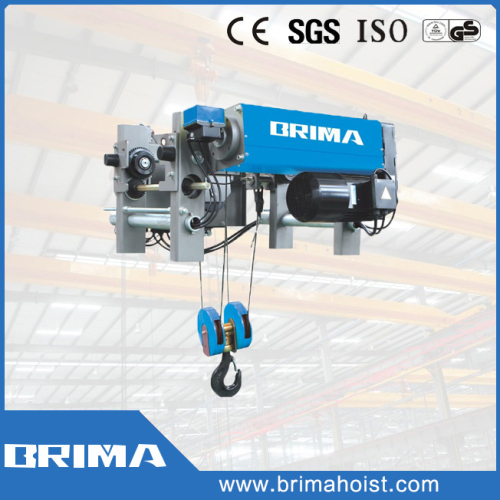 European Low Headroom Wire Rope Hoist, High Quality European Low ...