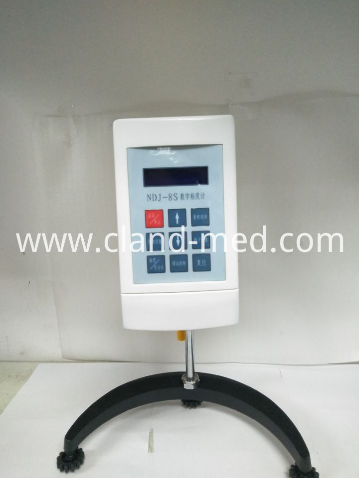 NDJ-8S Digital Manual Rotational Viscometer Lab Viscometer China ...