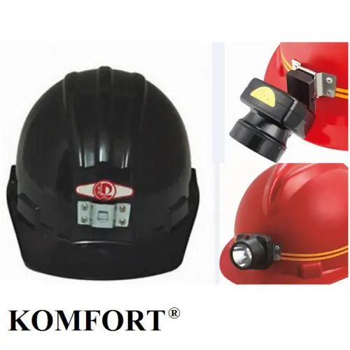 Coal Mine Custom Safety Helmet With Head Lamp Mining Helmet (jmc-422m ...