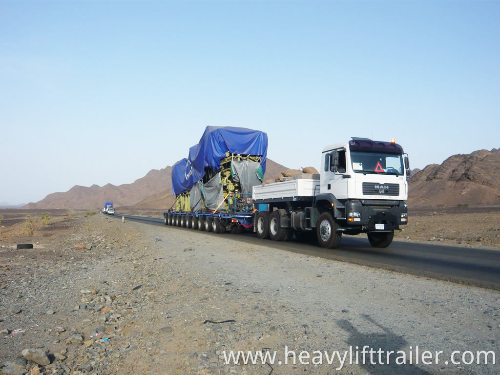 Nicolas MDED Hydraulic Modular trailer heavy lift China Manufacturers ...