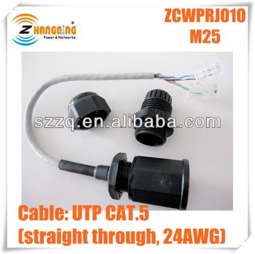 Rj45 Waterproof Connector With Ethernet Cable+ Dual Rj11, High Quality ...