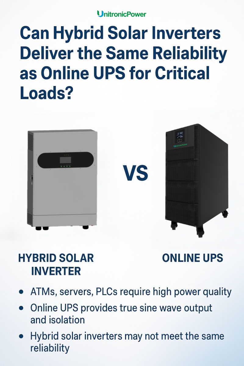 Can Hybrid Solar Inverters Deliver the Same Reliability as Online UPS ...