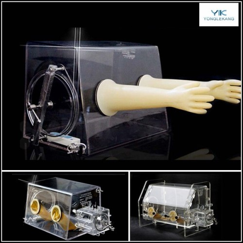 Laboratory Vacuum Acrylic Glove Tray Box, Inert Gas Operation Box, High Quality Laboratory ...