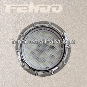 12v Led Rv Caravan Courtesy Interior Ceiling Lights With Chrome Grommet ...