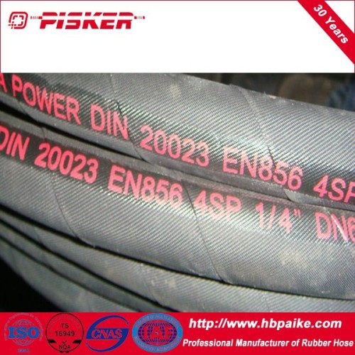 Din Sae 100r1 High Pressure Nbr Hydraulic Hose, High Quality Din Sae ...