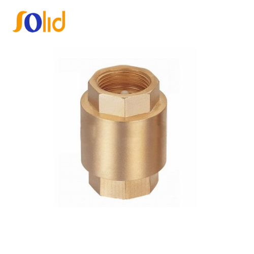 Non Return Brass Vertical Spring Check Valve, High Quality Non Return ...